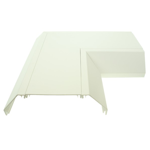 Univolt 50mmx170mm Chamfered Dado Trunking Flat Angle, UK Electrical ...