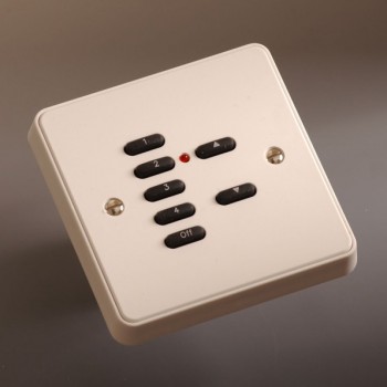 Rako Controls Wall Switch 7 Button White | UKES