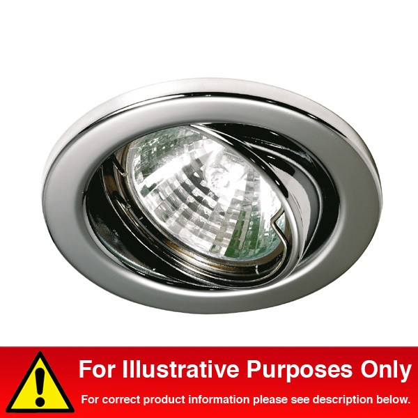 Aurora Lighting 12V MR16 Pressed Steel Adjustable Halogen Downlight ...