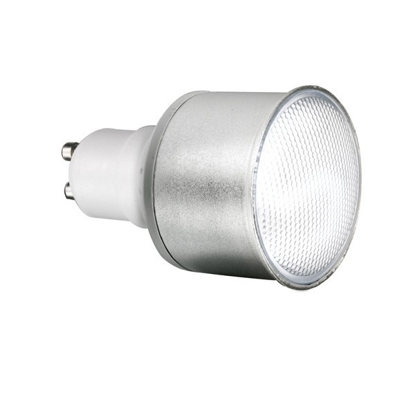 Aurora Lighting 240V GU10 9W Compact Fluorescent Lamp White | UKES