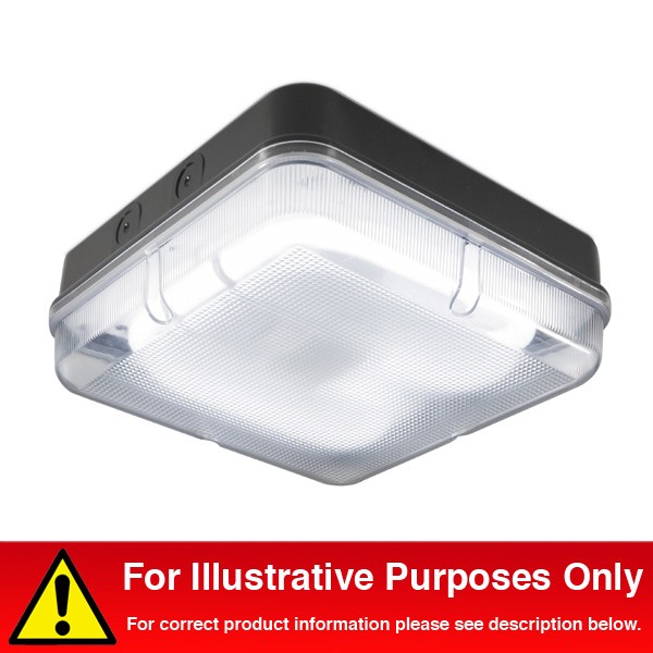 Aurora Lighting 240V TC-DD Polycarbonate IP65 28W Emergency Compact ...