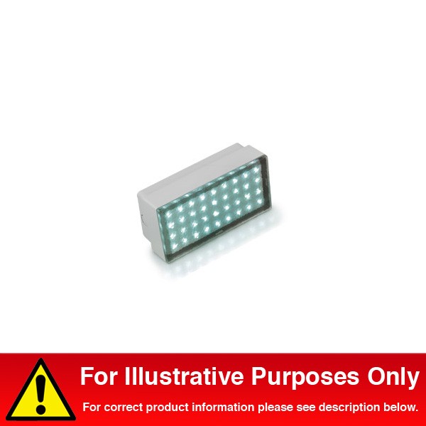 Aurora Lighting 240V IP67 Fixed Rectangular Translucent LED Walkover ...