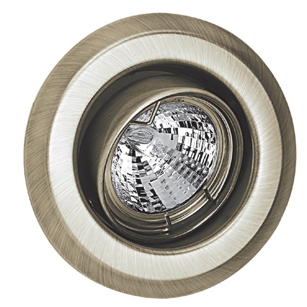 Aurora Lighting 12V MR16 Pressed Steel Adjustable Halogen Downlight ...