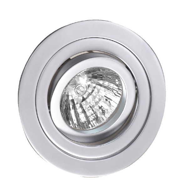 Aurora Lighting 12V MR16 Aluminium Adjustable Halogen Downlight Satin ...