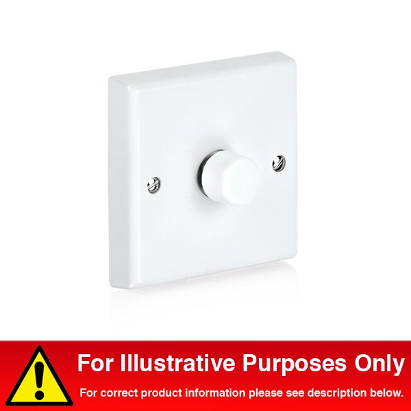 Aurora Lighting 75-800VA 1 Gang 2 Way High Power Dimmer | UKES