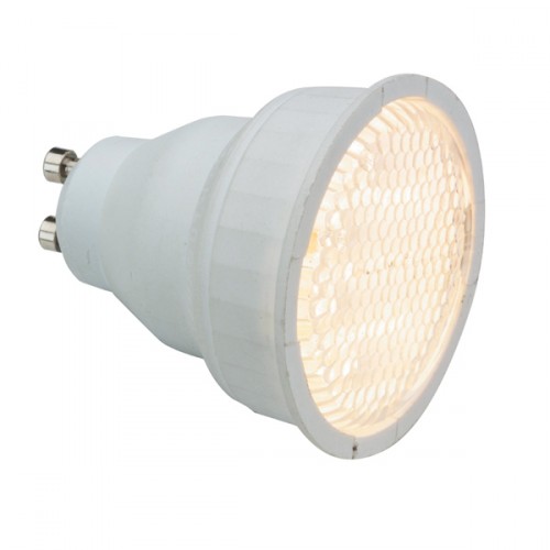 Aurora Lighting AU-GUF/27 240V GU10 7W Compact Fluorescent Lamp White ...
