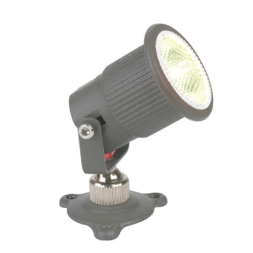 Aurora Lighting AU-LDF1002D/W 350mA Cast Aluminium IP65 Mini 1W LED ...