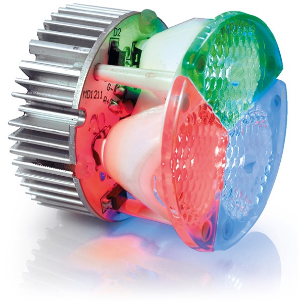 Aurora Lighting 350mA RGB 3 x 1W Constant Current 50mm LED Module | UKES