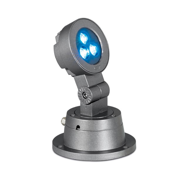 Aurora Lighting 24V DC Aluminium IP65 Adjustable 9W RGB LED Spotlight ...