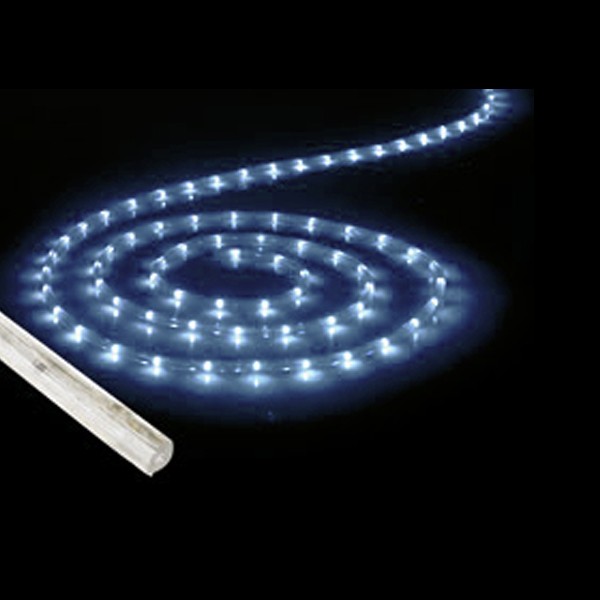 Aurora Lighting 1 Metre 24V DC LED IP68 Round Single Colour Flexible ...