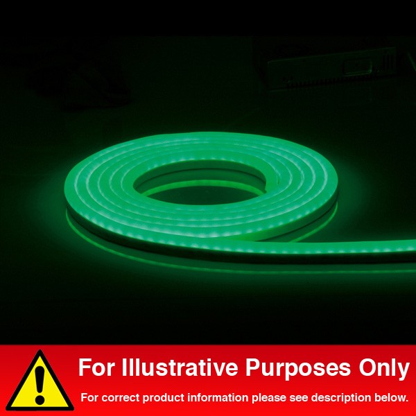 Aurora Lighting 24V DC LED IP68 Single Colour Flexible Round Top LED ...