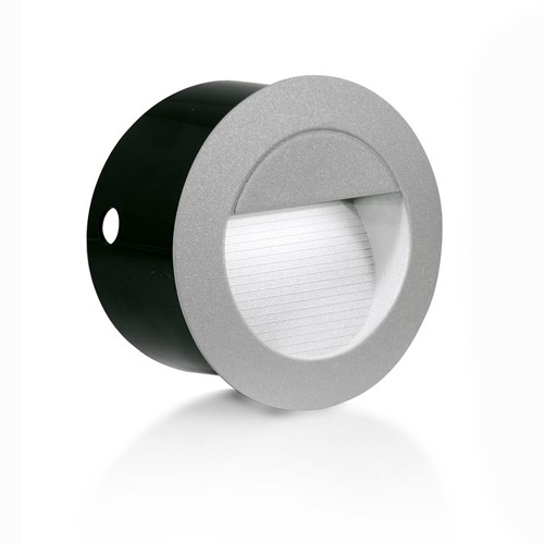 Aurora Lighting 240V Cast Aluminium IP65 Recessed LED Wall Light White | UKES