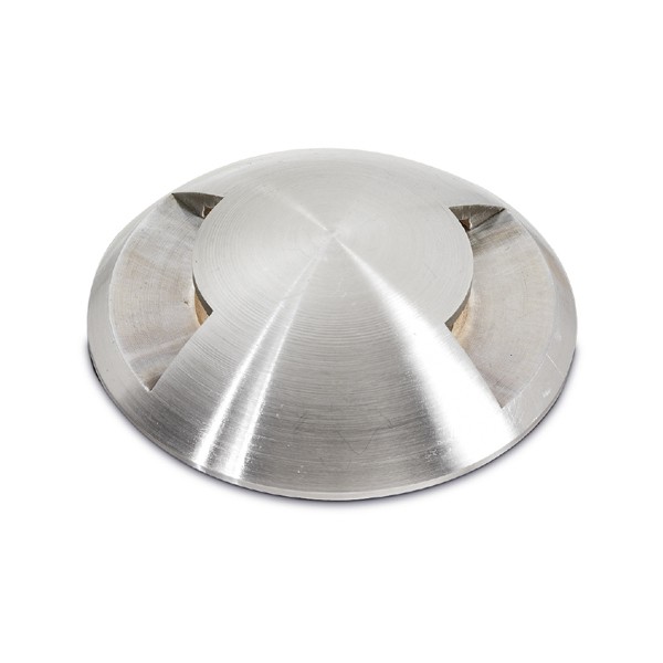 Aurora Lighting 240V Stainless Steel IP65 Fixed Round LED Marker Light ...