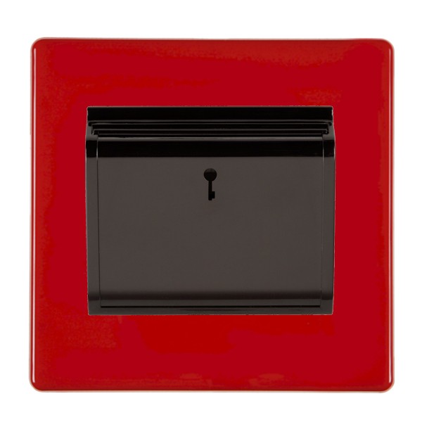 Hamilton Hartland CFX Colours Pillar Box Red 12-24V KNX On/Off Card ...