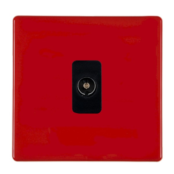 Hamilton Hartland CFX Colours Pillar Box Red 1 Gang Non-Isolated 1 In/1 ...