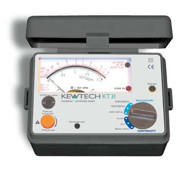 Kewtech KT31 Analogue Insulation / Continuity Tester | UKES