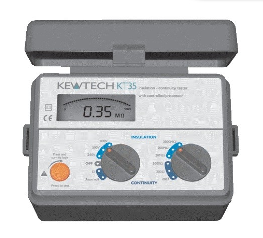 Kewtech KT35 Digital Insulation / Continuity Tester | UKES