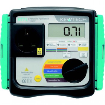 Kewtech KT71 PAT Tester with Auto Test Sequences | UKES