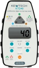 Kewtech KTD40 Multifunction Digital Loop Tester at UK Electrical Supplies