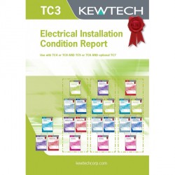 Kewtech EM1CERT Emergency Lighting Certificate Book at UK Electrical ...