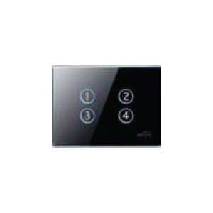 Vitrum EU IV Scene Control Panel Black Fascia | UKES