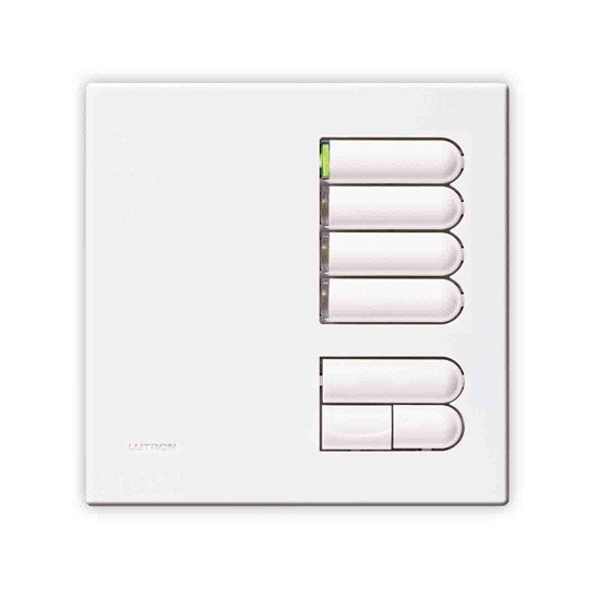 Lutron GRAFIK Eye 4-Scene Controller in White | UKES