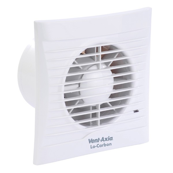 Vent-Axia Lo-Carbon Silhouette 100H 100 mm Extractor Fan 441626 at UK Electrical Supplies