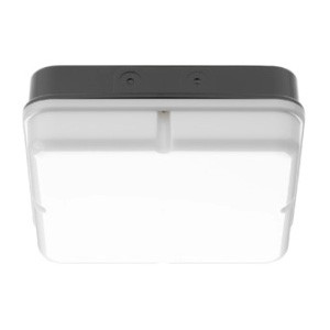 Greenbrook Bulkhead 2D Square Black Prismatic 16W | UKES