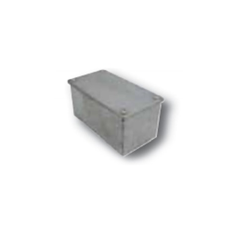 Norslo Adaptable box Plain Galv 6x3x3' at UK Electrical Supplies