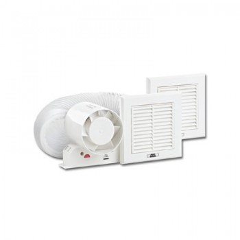 KingShield 100mm InLine Shower Kit with Timer | UKES