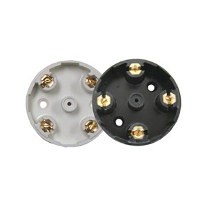 Norslo Junction Box 30A 3 Terminal White 75mm at UK Electrical Supplies