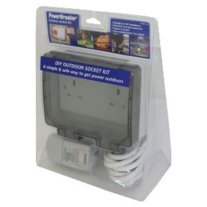 KingShield Outdoor Twin Socket Kit | UKES