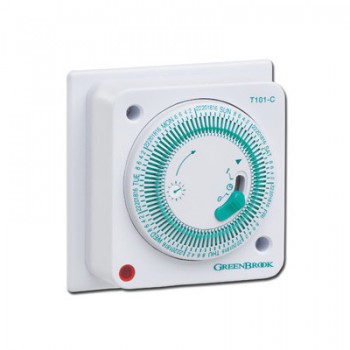Greenbrook Timer 7 Day Mechanical Socket Box Mounted 16A at UKES