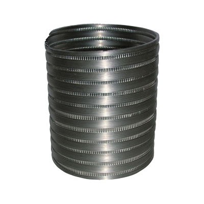 KingShield 100mm x 3m Semi Rigid Aluminium Ducting at UK Electrical ...