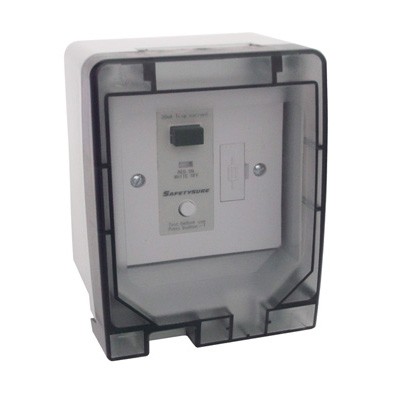 KingShield PowerX Weatherproof 13A RCD Fused Spur (WNS93WP-C) at UKES