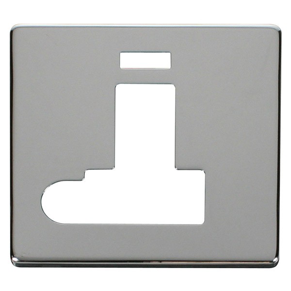 Click Definity Polished Chrome 13A Double Pole Switched Fused ...