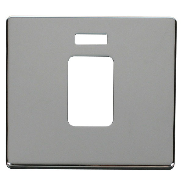 Click Definity Polished Chrome 45A Double Pole Switch with Neon Cover ...