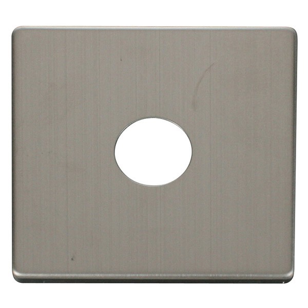 Click Definity Stainless Steel 1 Gang Toggle Switch Cover Plate | UKES