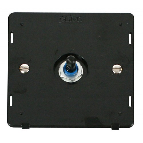 Click Definity Black 1 Gang 2 Way 400Va Dimmer Switch Insert | UKES