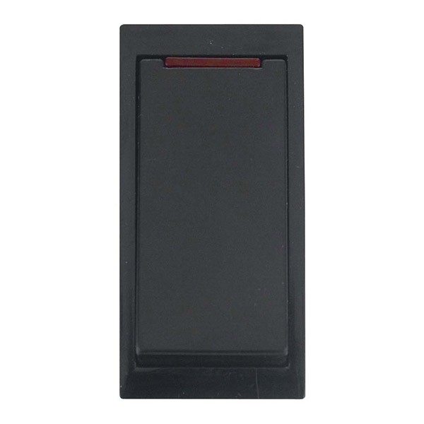 Click New Media Black 20A Double Pole Switch and Neon Module | UKES