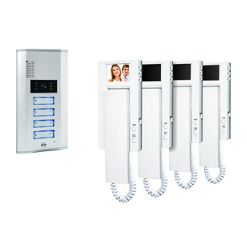 Byron VD64 Video Door Intercom four pack | UKES