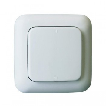 Byron HE842 Remote Control Wall Switch Unit 1G white | UKES