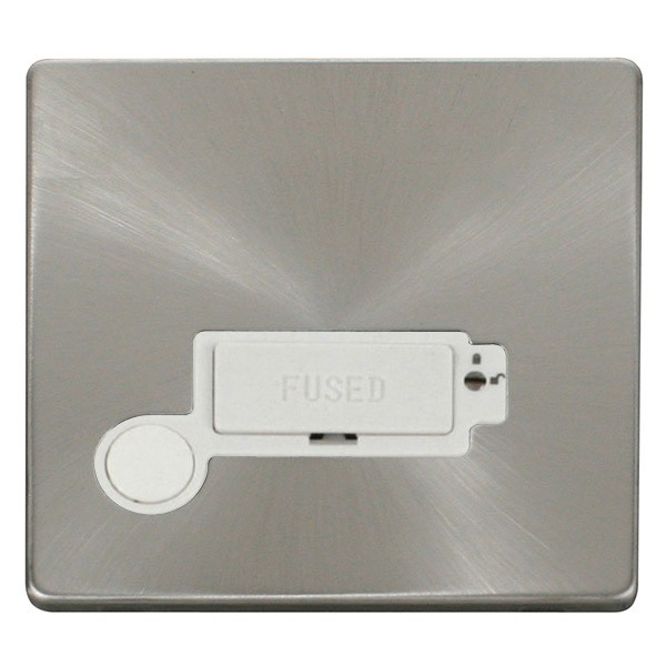 Click Definity Flat Plate Screwless Lockable 13A Fused Connection Unit ...