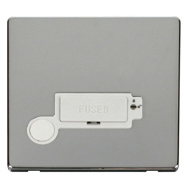Click Definity Flat Plate Screwless Lockable 13A Fused Connection Unit ...