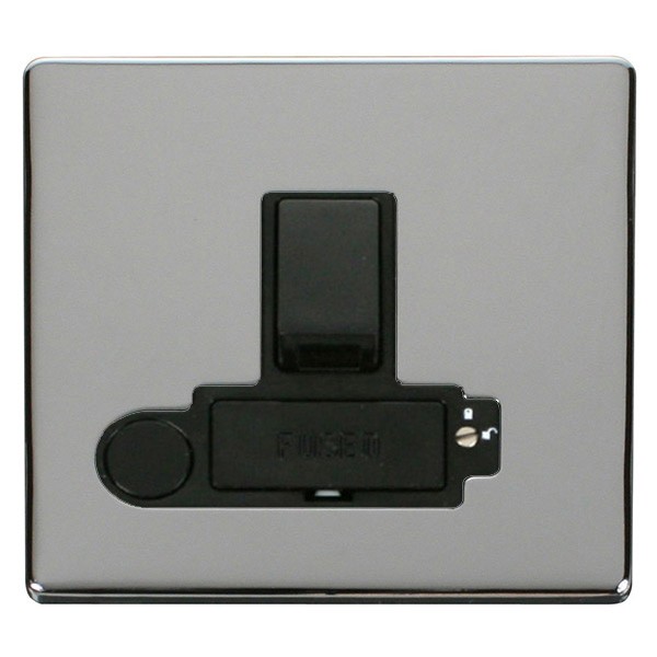 Click Definity Flat Plate Screwless Lockable 13A Switched Fused ...