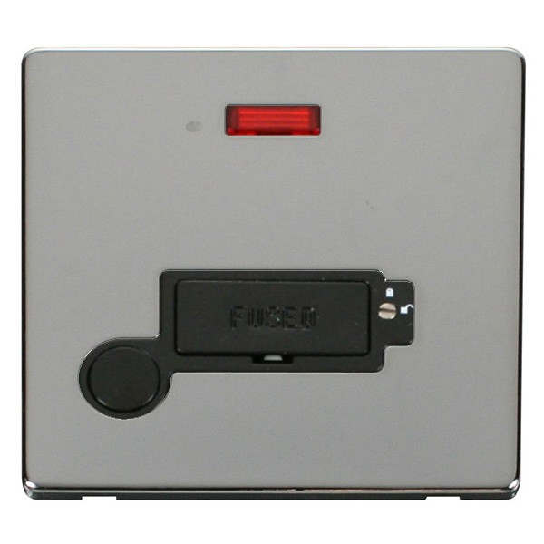 Click Definity Flat Plate Screwless Lockable 13A Fused Connection Unit ...