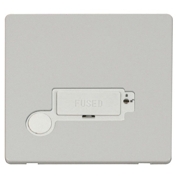 Click Definity Flat Plate Screwless Lockable 13A Fused Connection Unit ...