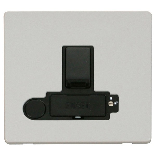 Click Definity Flat Plate Screwless Lockable 13A Switched Fused ...