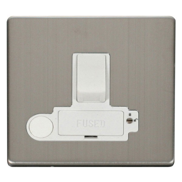 Click Definity Flat Plate Screwless Lockable 13A Switched Fused ...