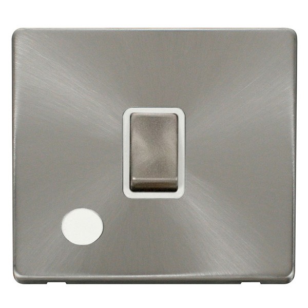 Click Definity Flat Plate Screwless 20A Double Pole Ingot Switch with ...